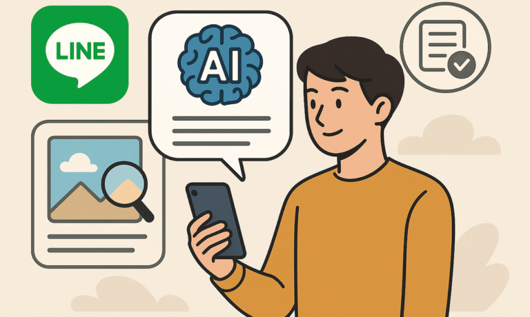 LINE AI機能とは？「LINE AI」と「LINE AIトークサジェスト」の特徴と使い方を徹底解説 | マニュLab -マニュラボ-